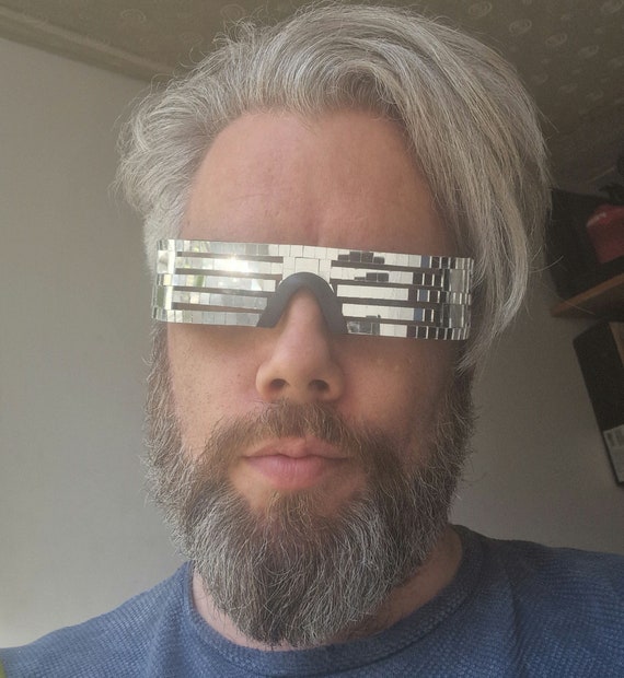 Disco Shutter Shades Silver Gold or Rose Gold Etsy UK