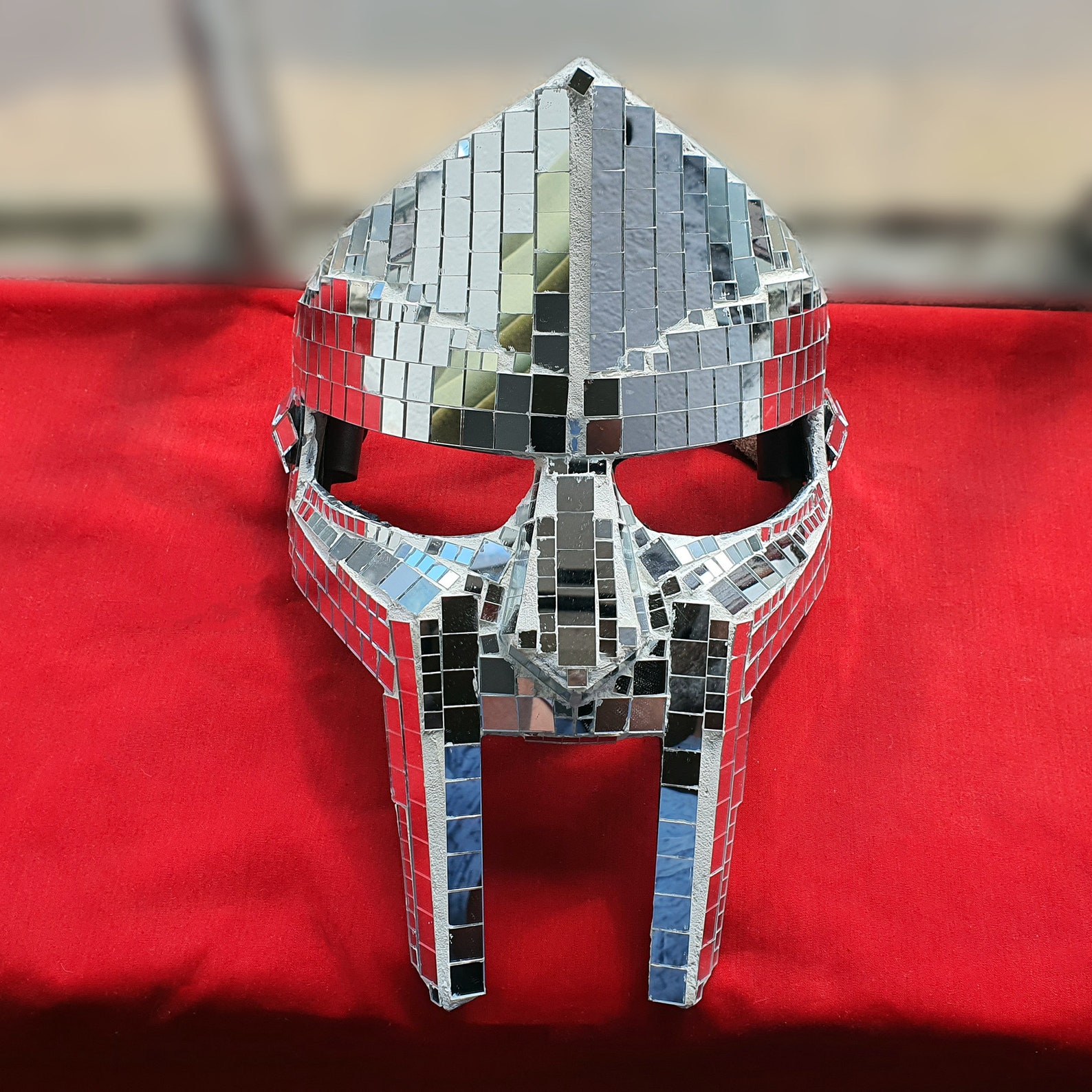 Disco Doom MF Doom / Gladiator Mask Silver Gold or Rose - Etsy