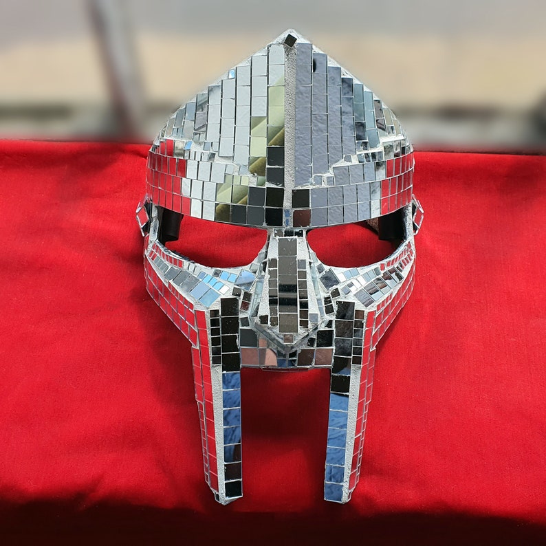 Disco Doom MF Doom / Gladiator Mask Silver Gold or Rose - Etsy