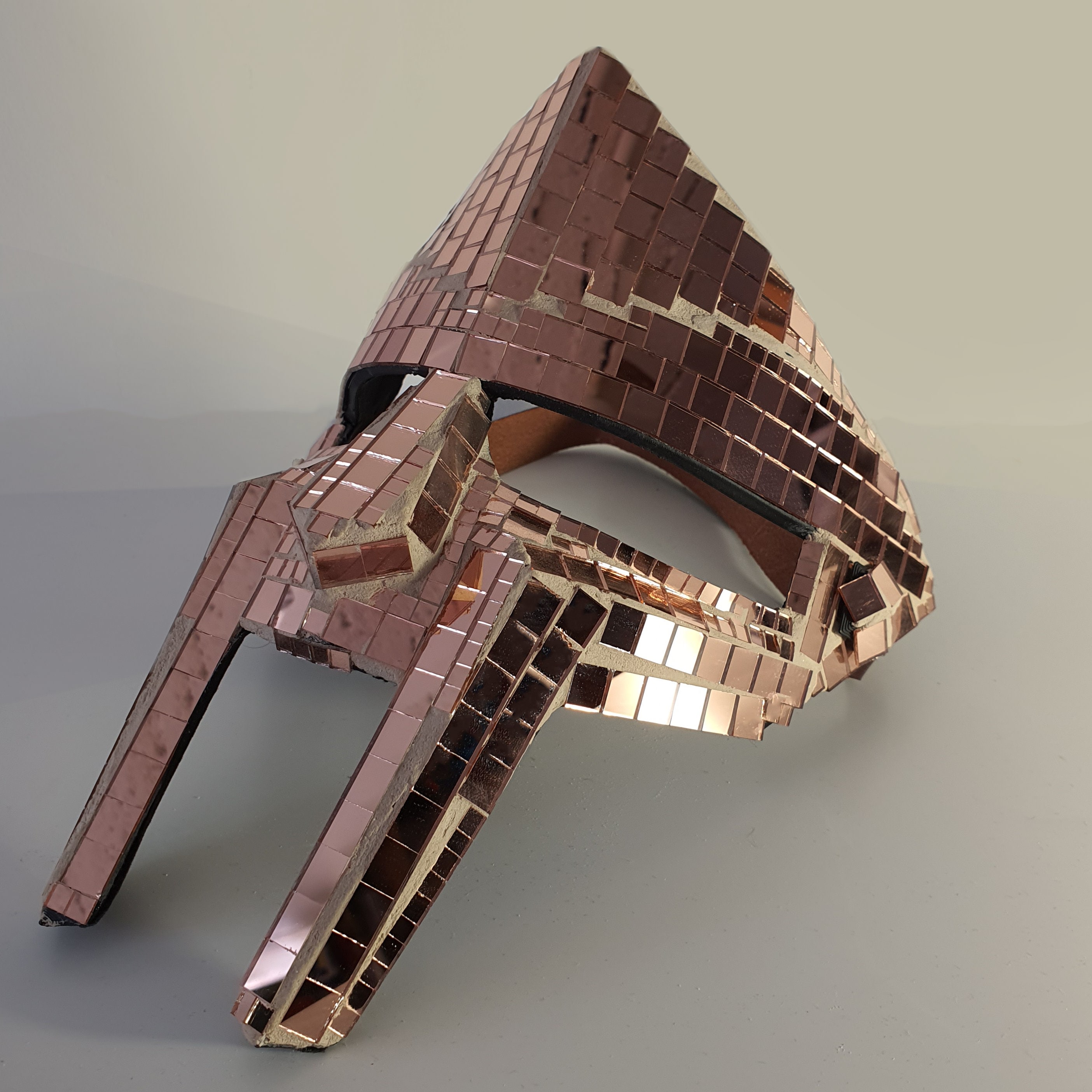 Disco Doom MF Doom / Gladiator Mask Silver Gold or Rose - Etsy
