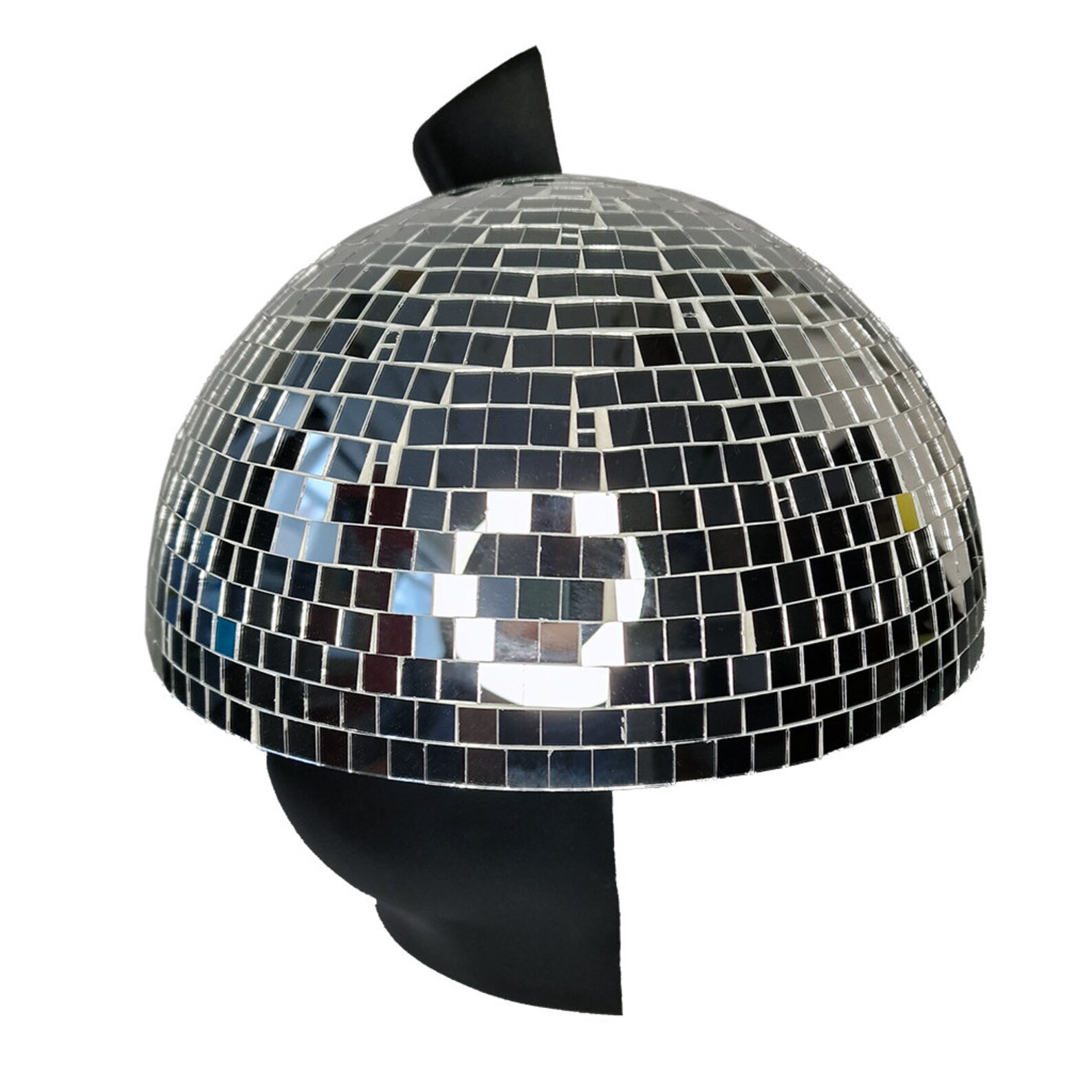 28cm LARGE Disco Ball Shoulder Pads / Epaulettes - Silver, Gold or Rose ...