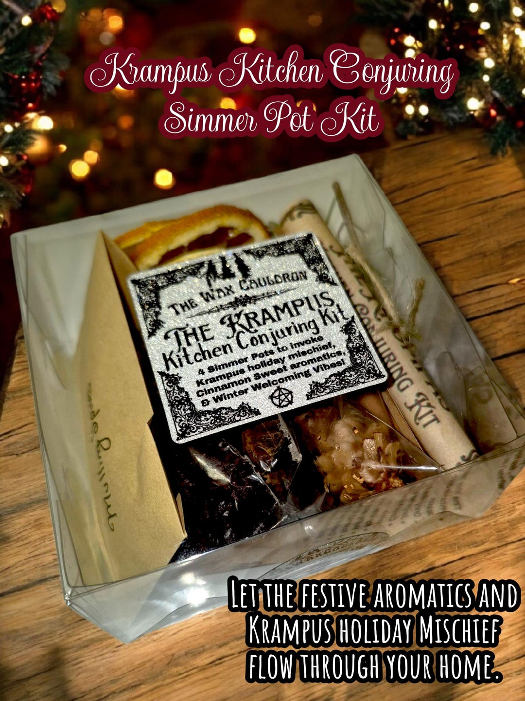Krampus Kitchen Conjuring Simmer Pot Kit- Makes 4 Simmer Pots - Etsy