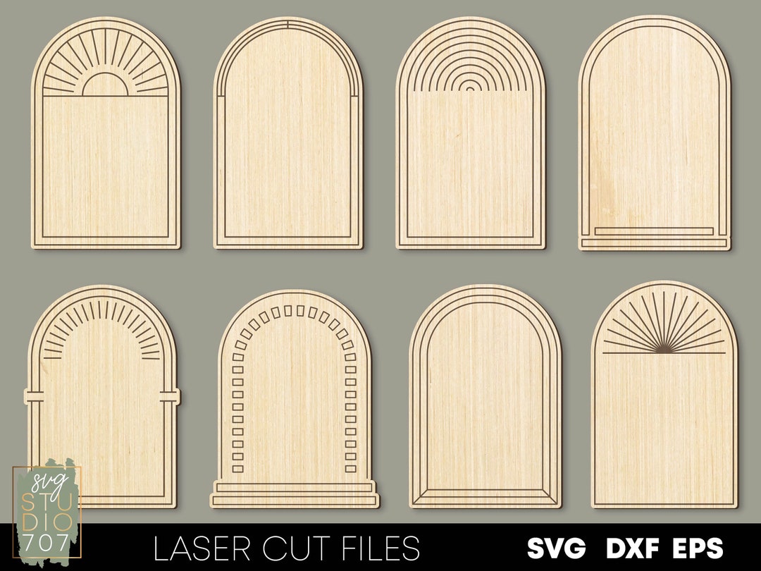 Arch Sign Svg Bundle Wedding Sign Template Social Media Sign Laser Cut ...