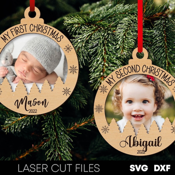 Babys First Christmas Svg - Etsy