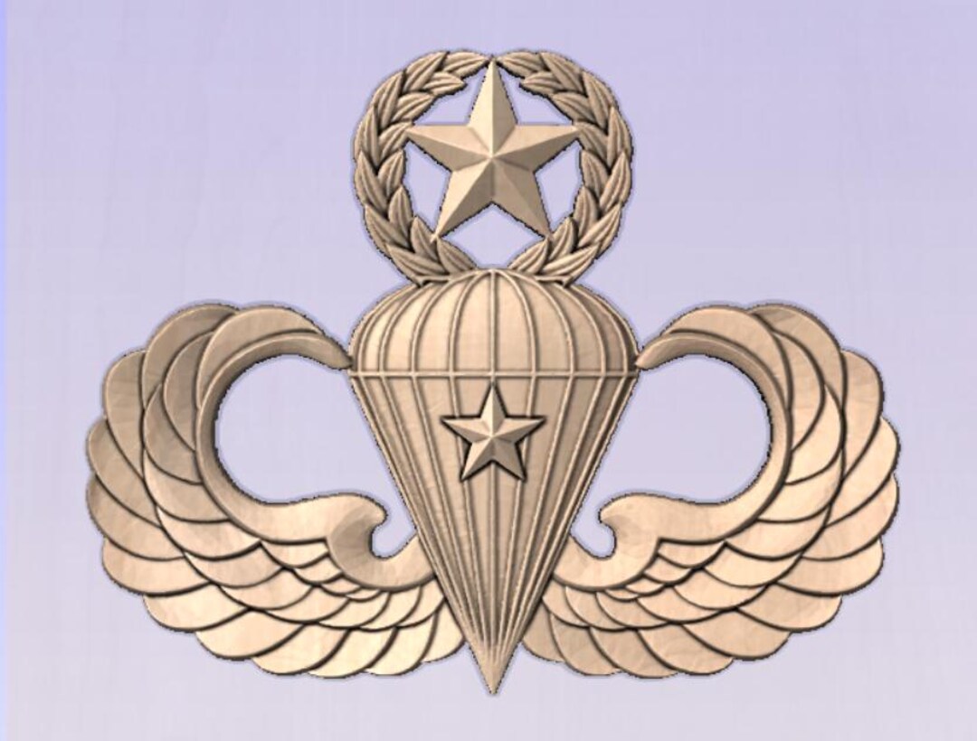 Master Airborne Wings With 1 Combat Jump - Etsy