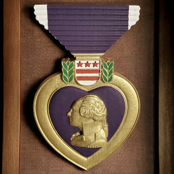 Military Combat Wounded Purple Heart... - Etsy