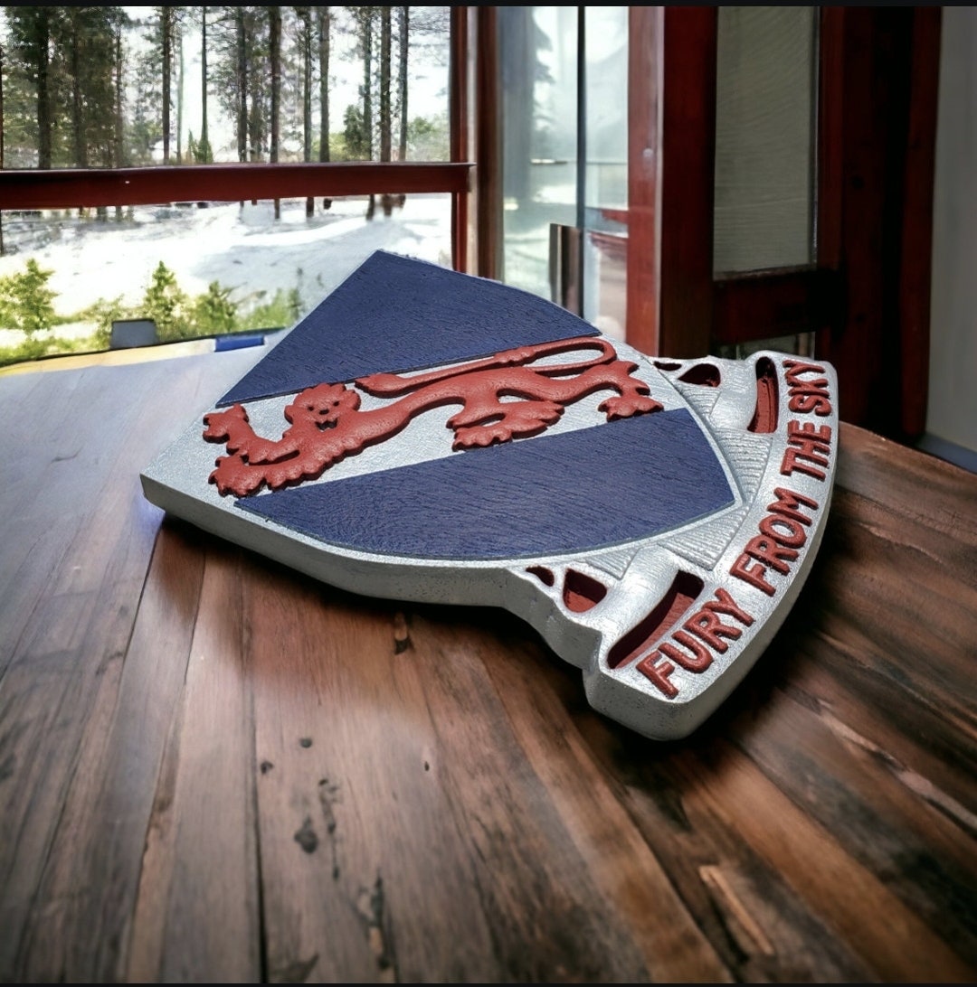2-508TH PIR Unit Crest Carved Out in Wood Painted/unpainted - Etsy