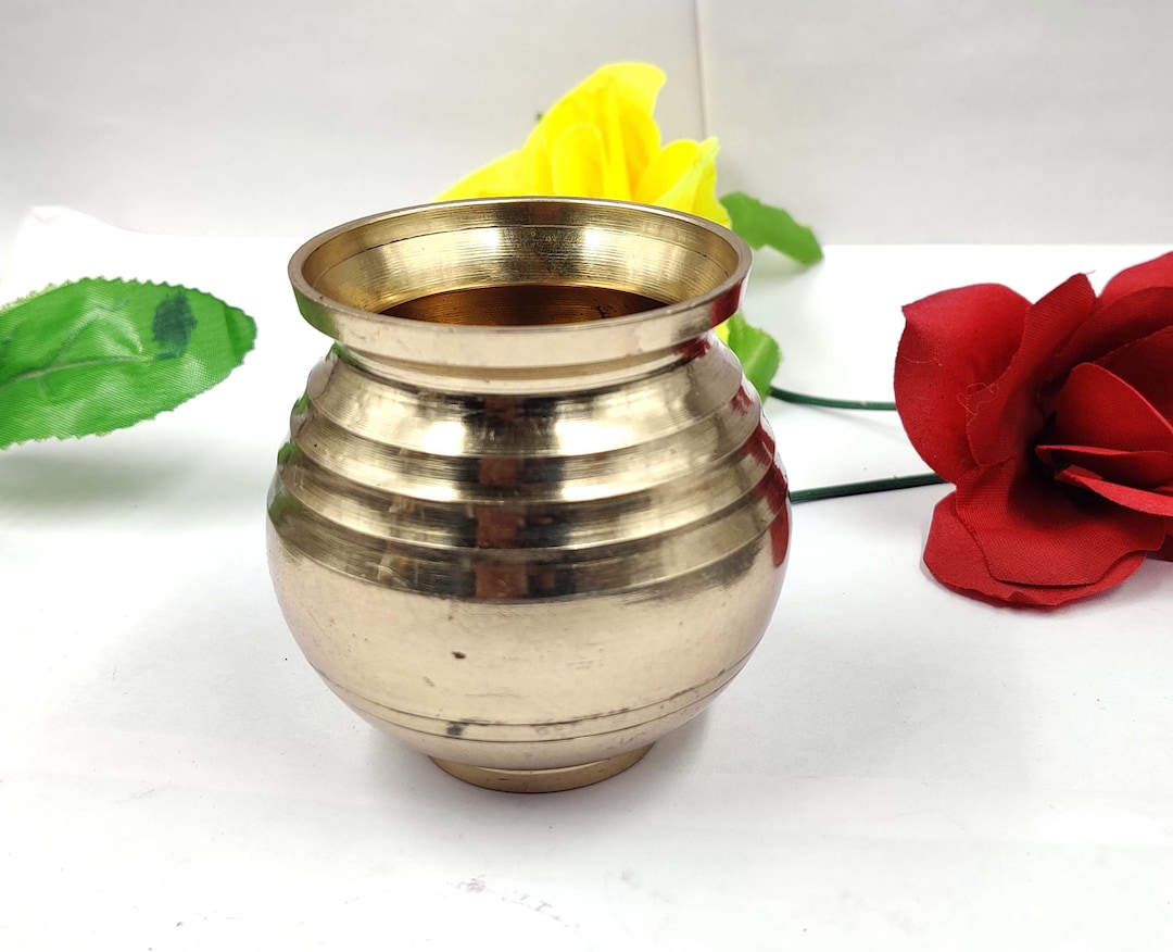 Pure Brass Lota Kalash Pooja Lota Puja Lota - Etsy