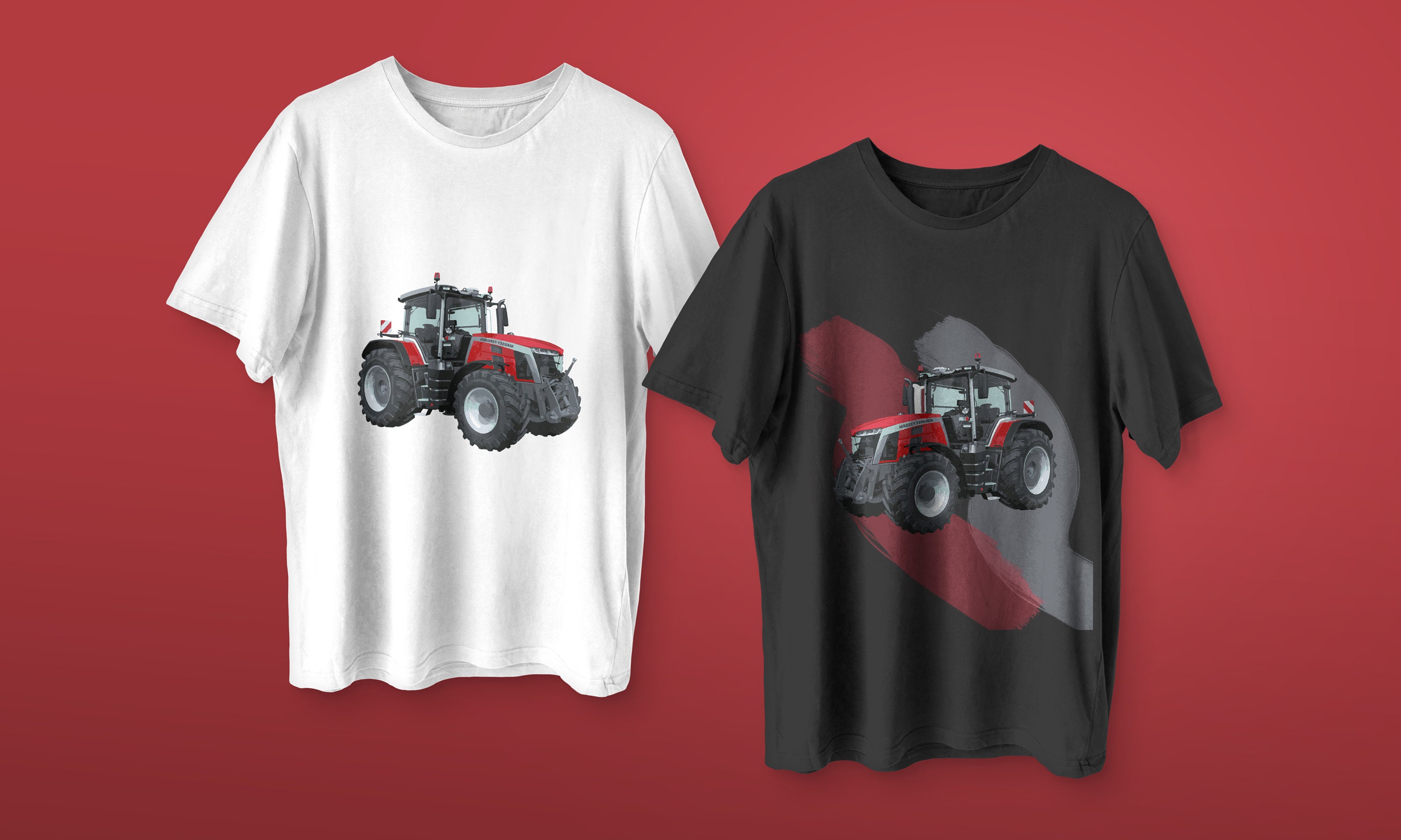 Farm Tractor Massey Ferguson SVG PDF PNG Eps Prints - Etsy Australia