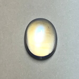 AAA Rainbow Moonstone Oval Cabochon | Natural Indian Gemstone (11x15mm ...