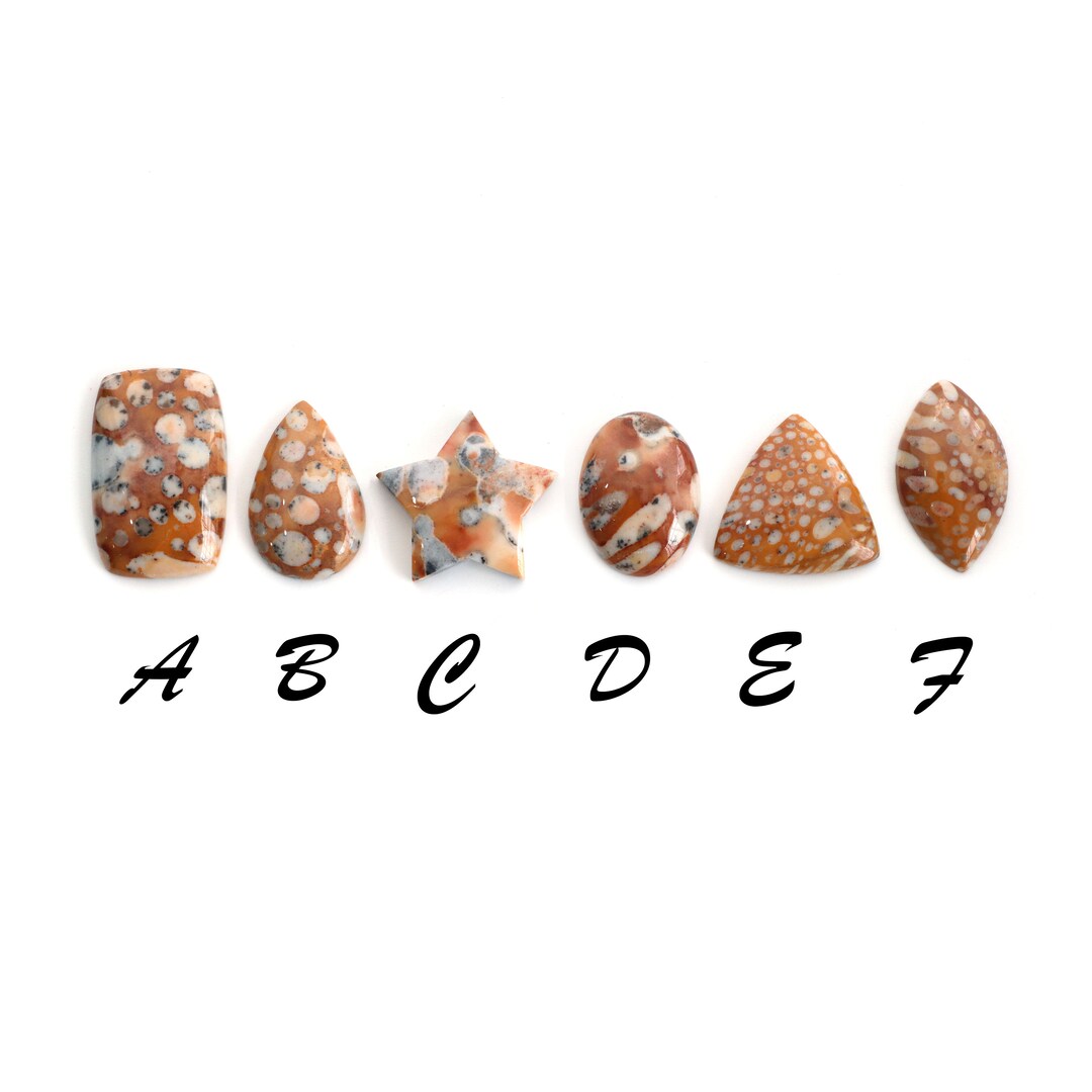 Deer Fawn Jasper Cabochon | AAA Natural Gemstone, Various Shape - Etsy
