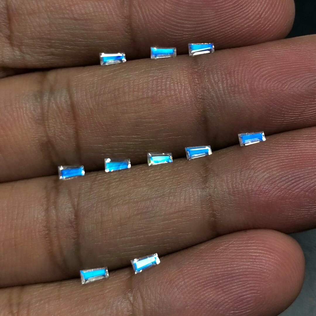 10 Pieces Moonstone Gemstone | Indian Moonstone | Natural Moonstone ...