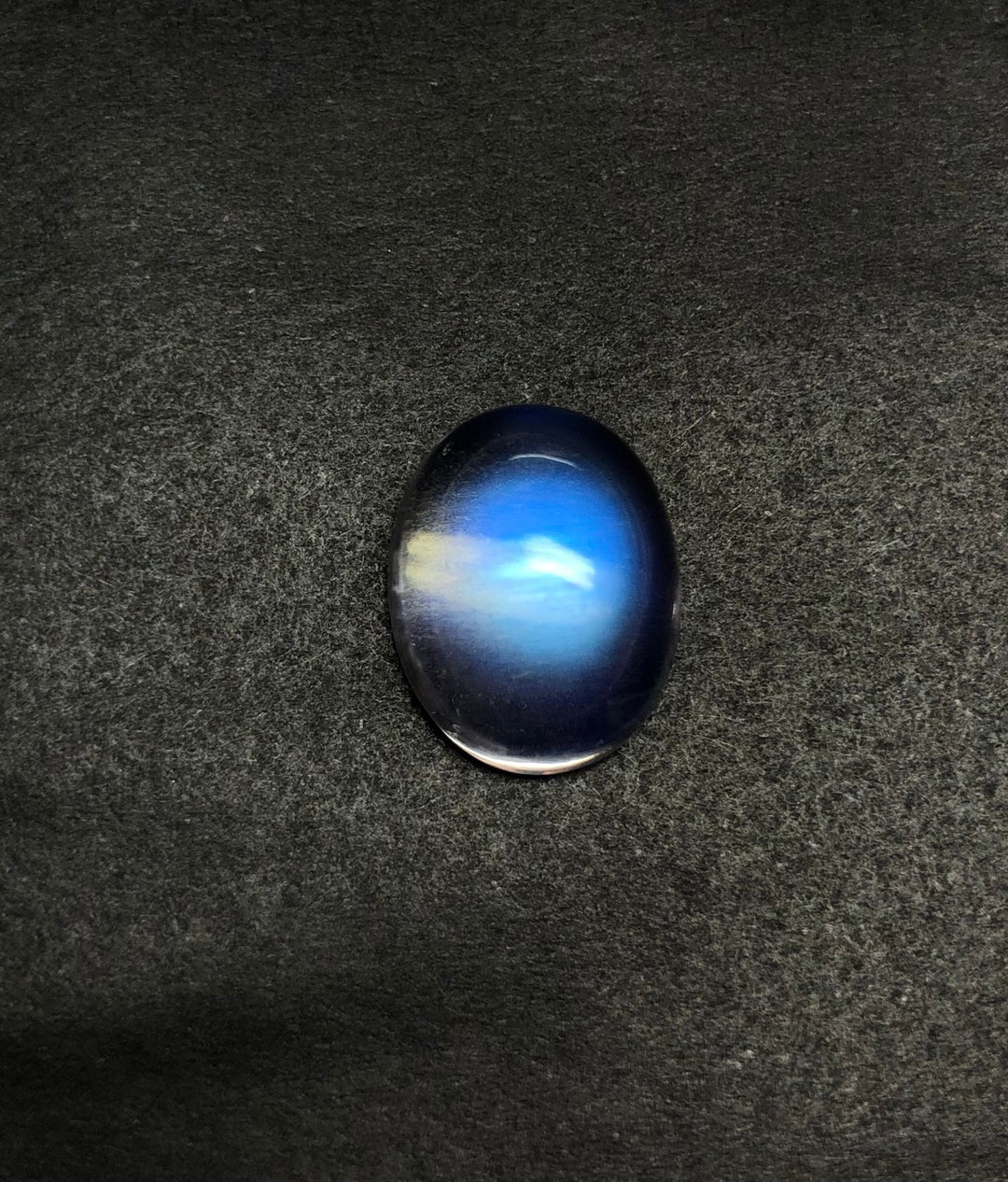 Natural Rainbow Moonstone Oval Cabochon 11x14mm Blue Moonstone ...