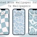 Muted Blue Wallpaper Pack | Muted Wallpaper | Aesthetic Wallpaper ...