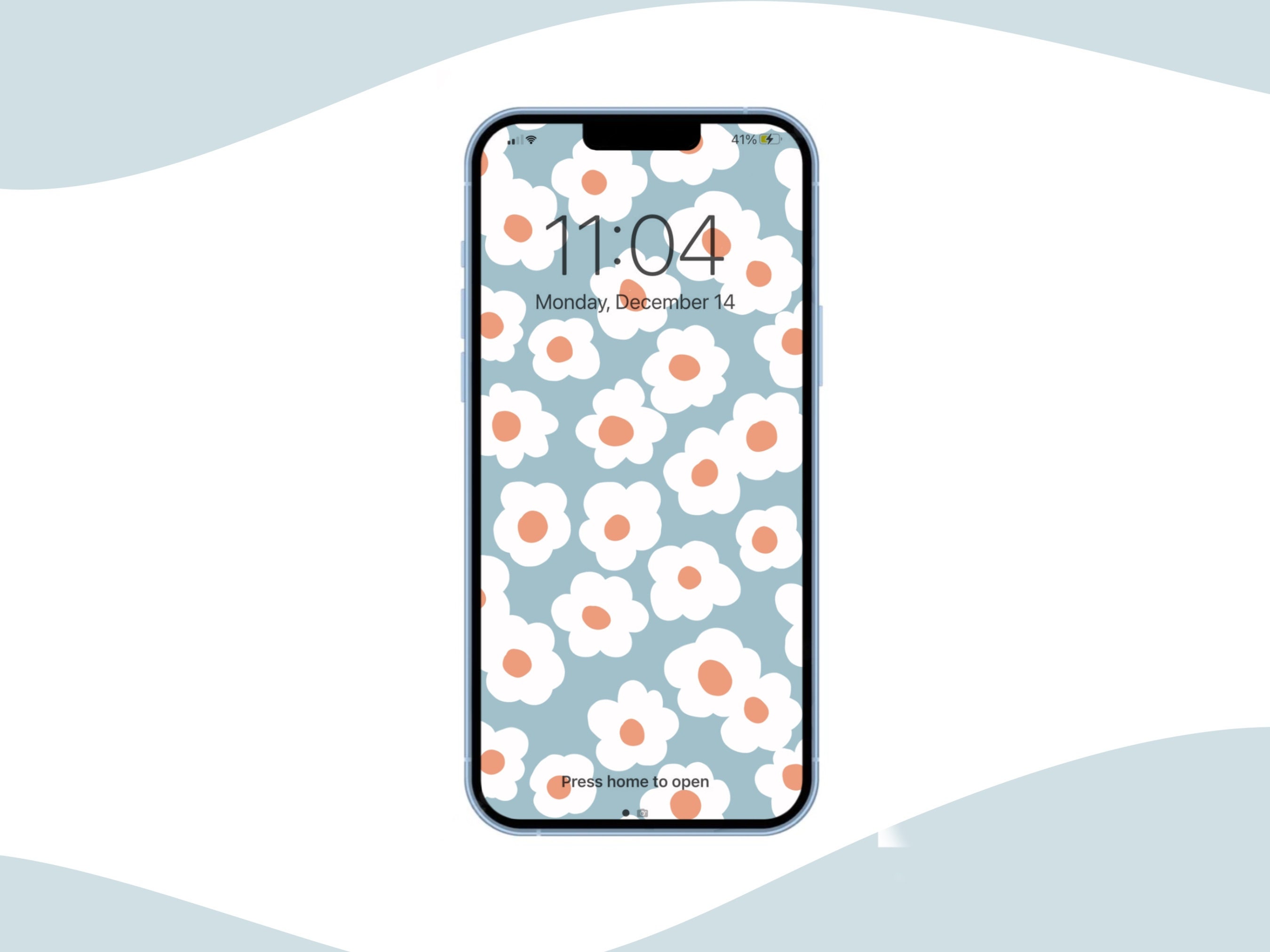 Muted Blue Wallpaper Pack | Muted Wallpaper | Aesthetic Wallpaper ...