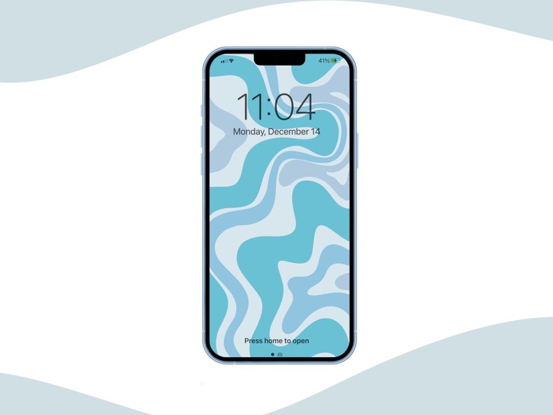 Muted Blue Wallpaper Pack | Muted Wallpaper | Aesthetic Wallpaper ...