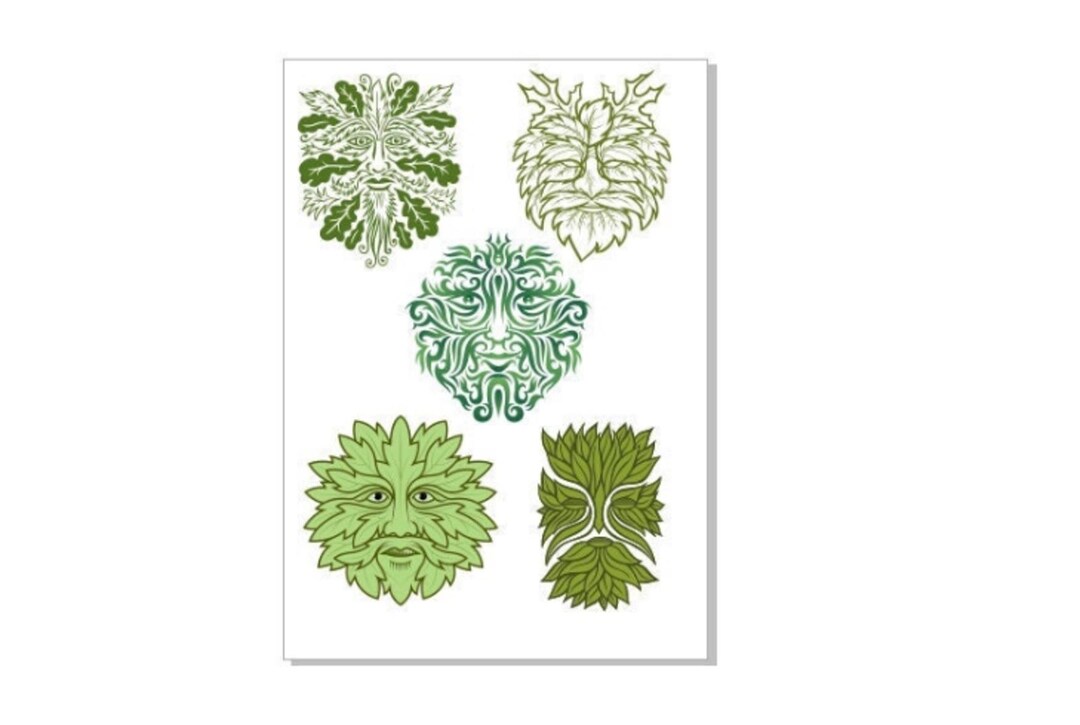 Digital Printer Green Man - 3D Laser Templates, Files, Patterns, Plans ...