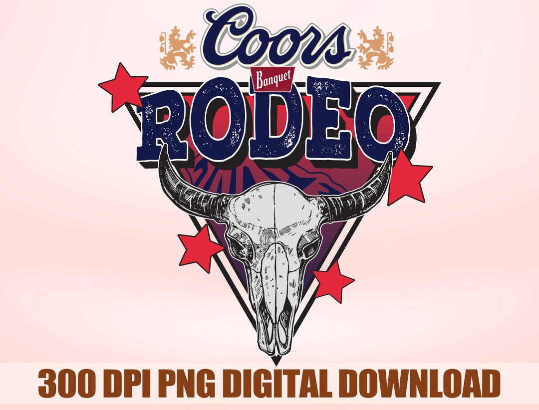 Coors Banquet Rodeo Png, Cow Skull Png, Western Cowboy Png, Western Png ...