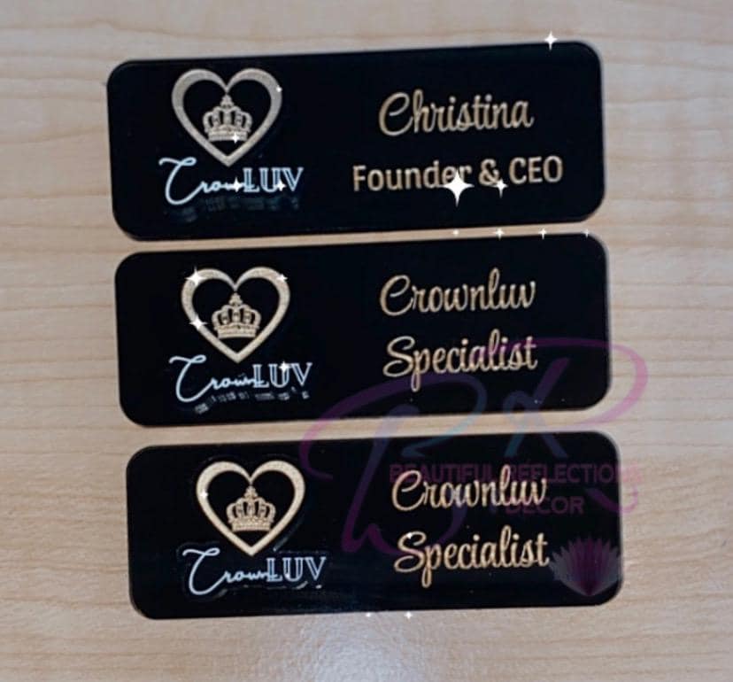 3D Name Tags-professional Name Tags Custom Name Tag-custom Name Badge ...