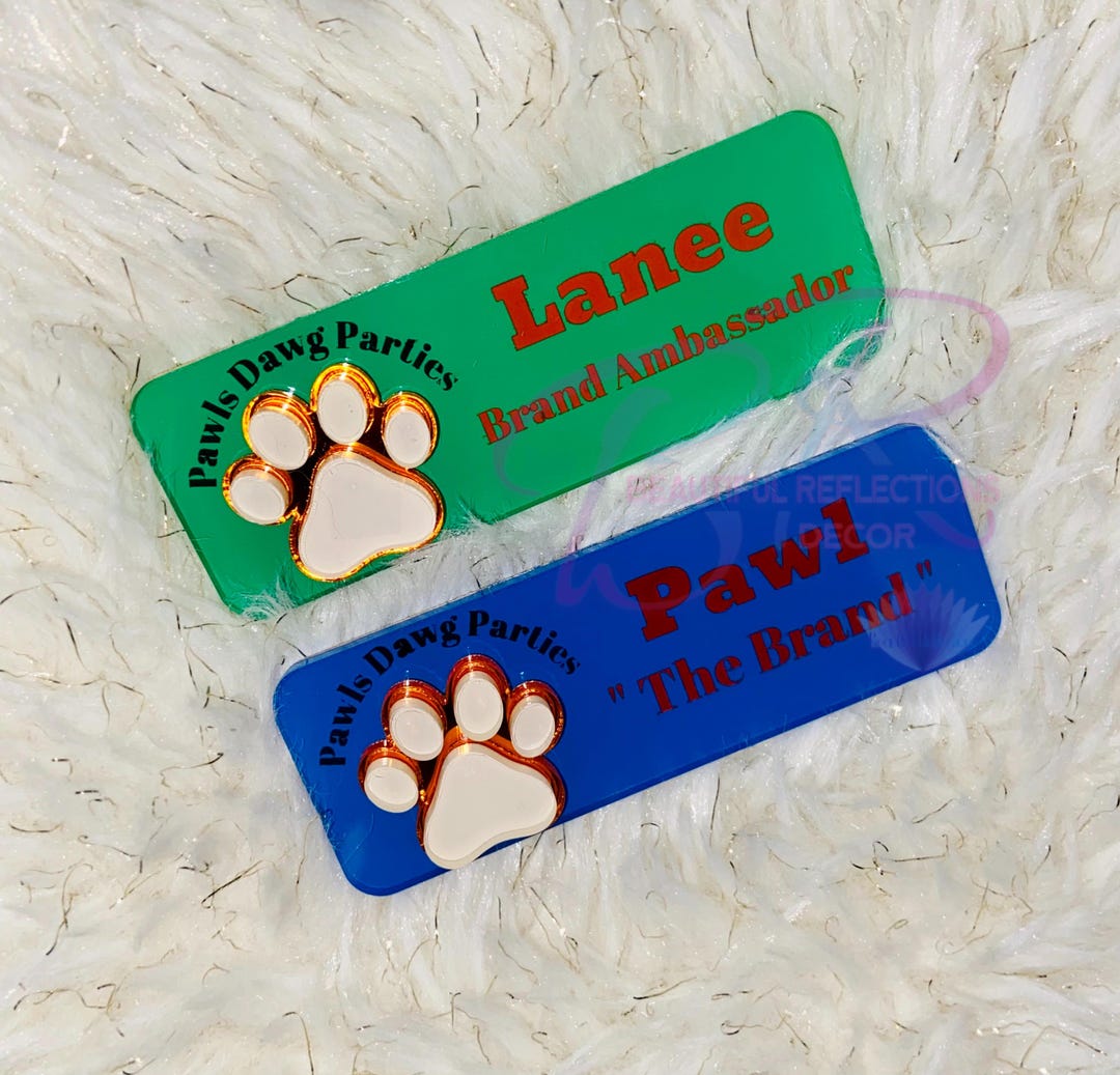 3D Name Tags-professional Name Tags Custom Name Tag-custom Name Badge ...