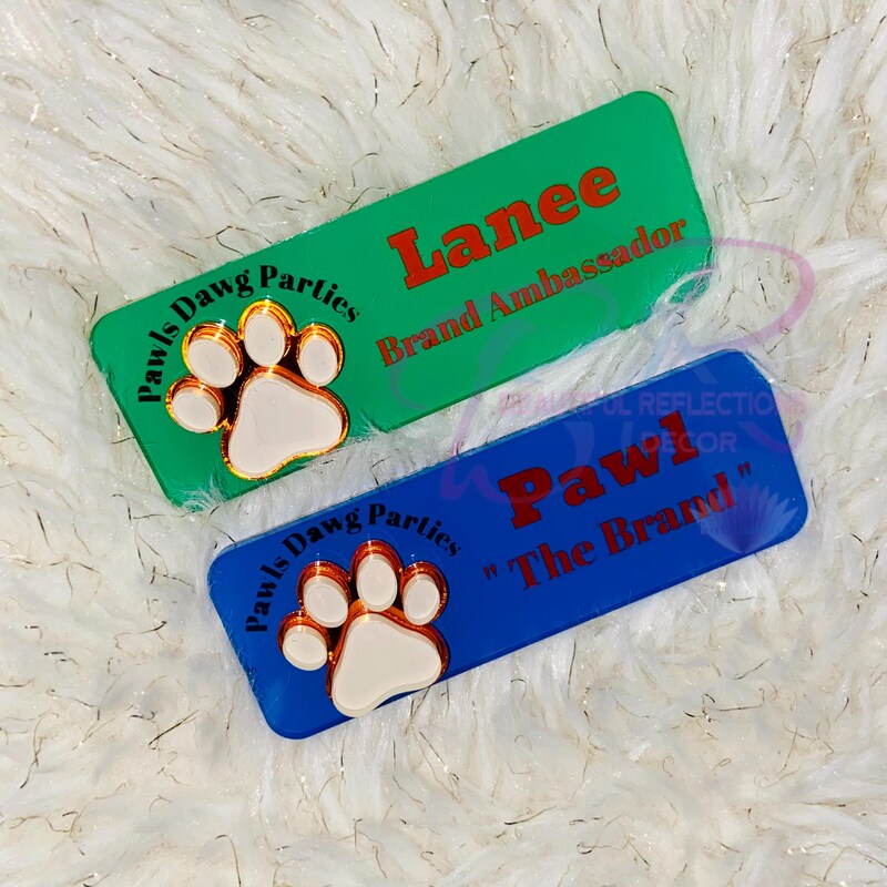 Custom Name Tags - Etsy