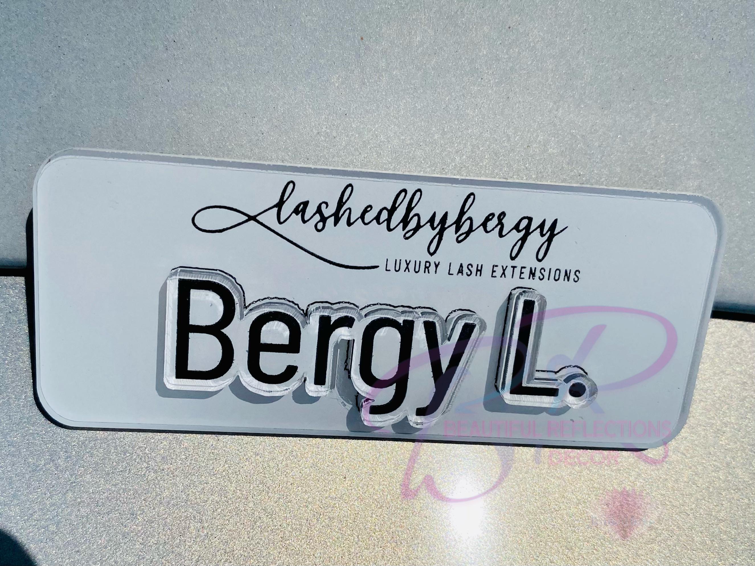 3D Name Tags-professional Name Tags Custom Name Tag-custom Name Badge ...