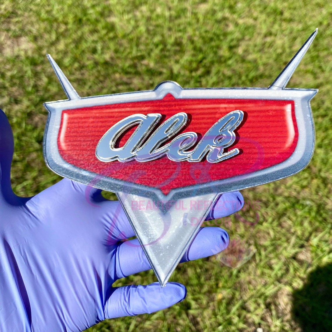 Cars Cake Topper | Custom Cake Topper | ANY NAME Cake Topper | Cars ...