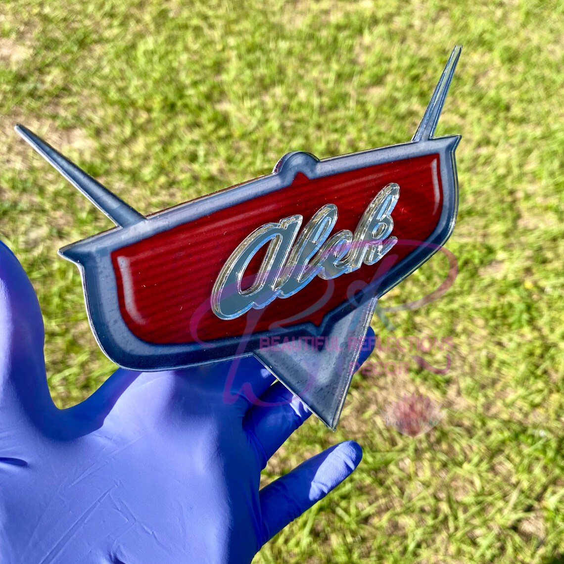 Cars Cake Topper | Custom Cake Topper | ANY NAME Cake Topper | Cars ...