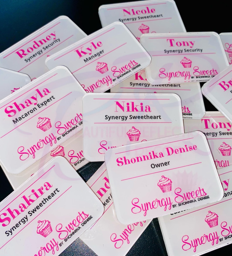 Custom Branded-3d Professional Name Tags Custom Name Tag-custom Name ...