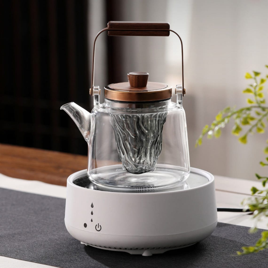 Glass Boiling Tea Pothigh Temperature Resistant Steaming - Etsy