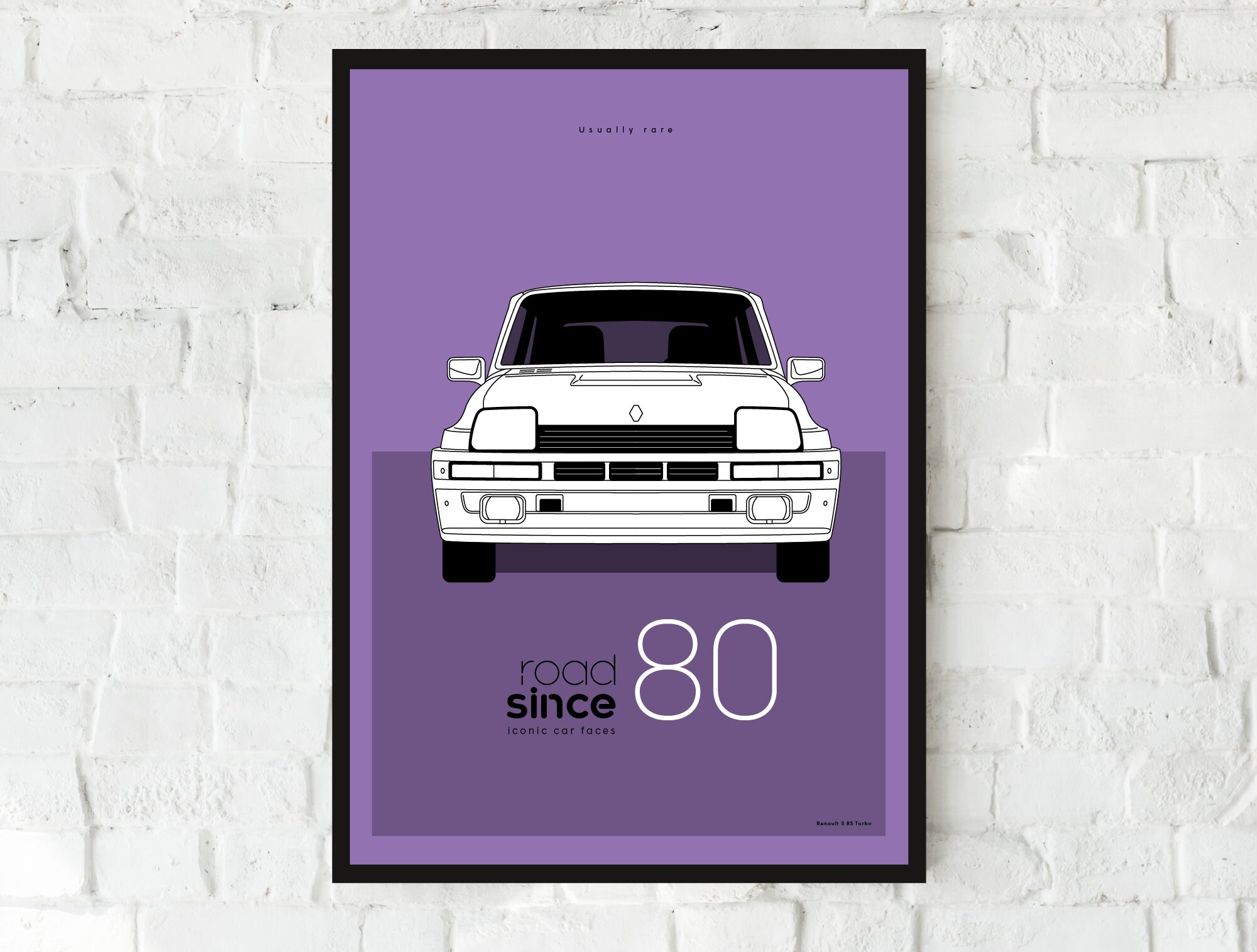 Visages Voitures : Renault R5 Poster