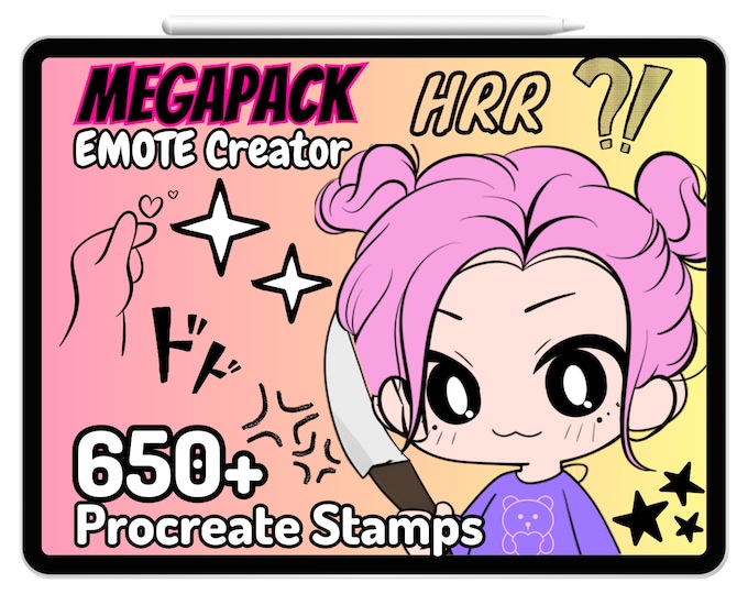 Mega 48 Emote Bundle Kitsune Kawaii - Twitch | Discord | Youtube ...