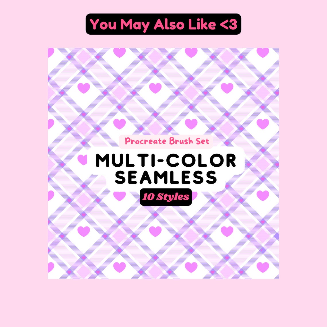 Kawaii Procreate Brushes Stamps Cute Girl Line Art Doodle - Etsy