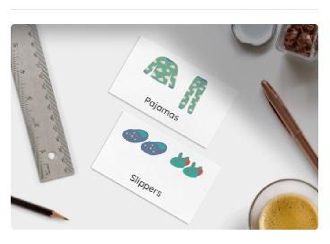 Visual Picture Cards, Printable, Digital Download, PDF, Speech, Autism ...