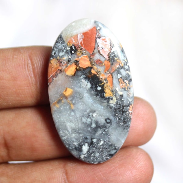 Flat Gemstone Beads - Etsy