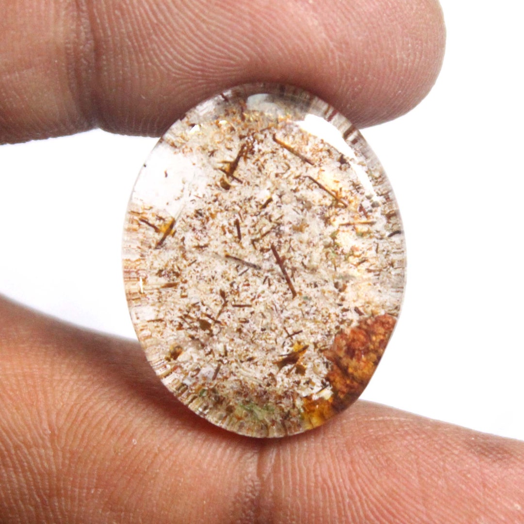 Garden Quartz Oval Natural Garden Quartz Cabochon Loose - Etsy