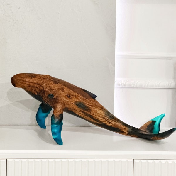 Wooden Whale - Etsy