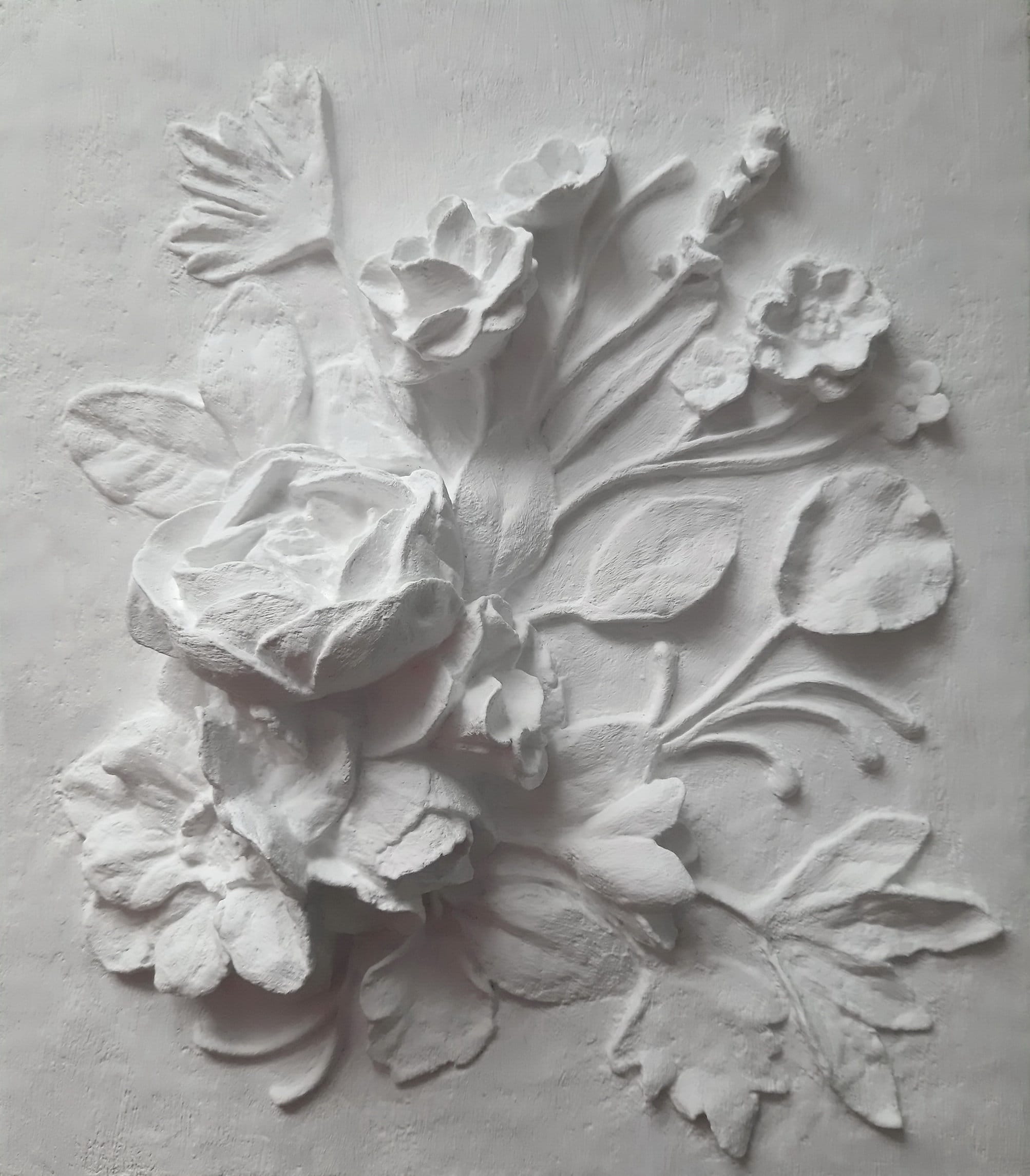 Relief Sculpture Flower
