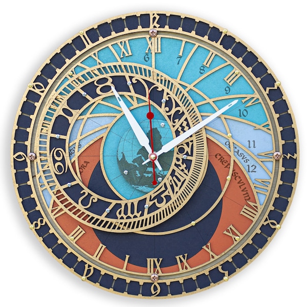 Astronomical Clock - Etsy