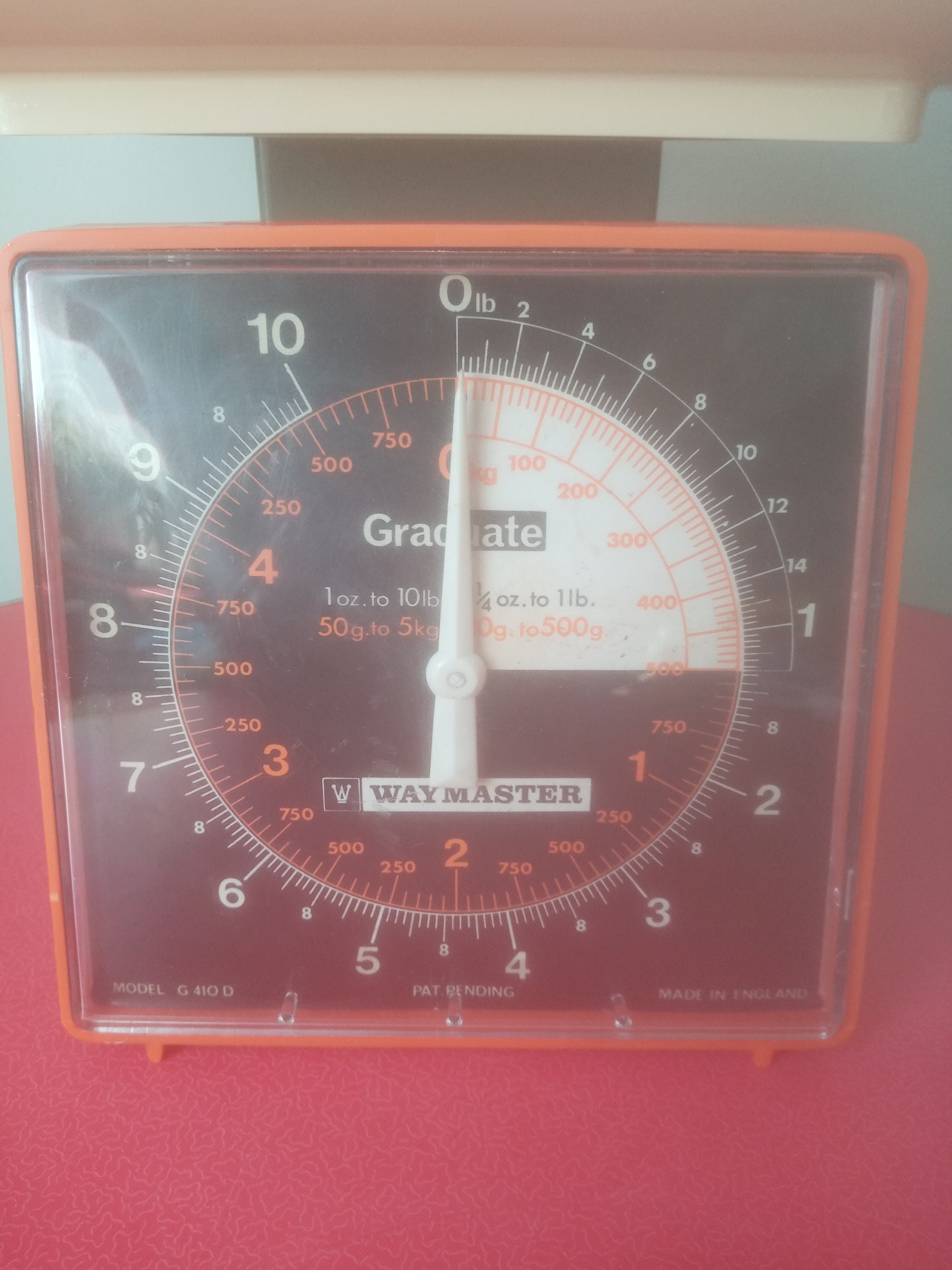 Vintage Waymaster Kitchen Scales 70's Orange Kitchenalia - Etsy