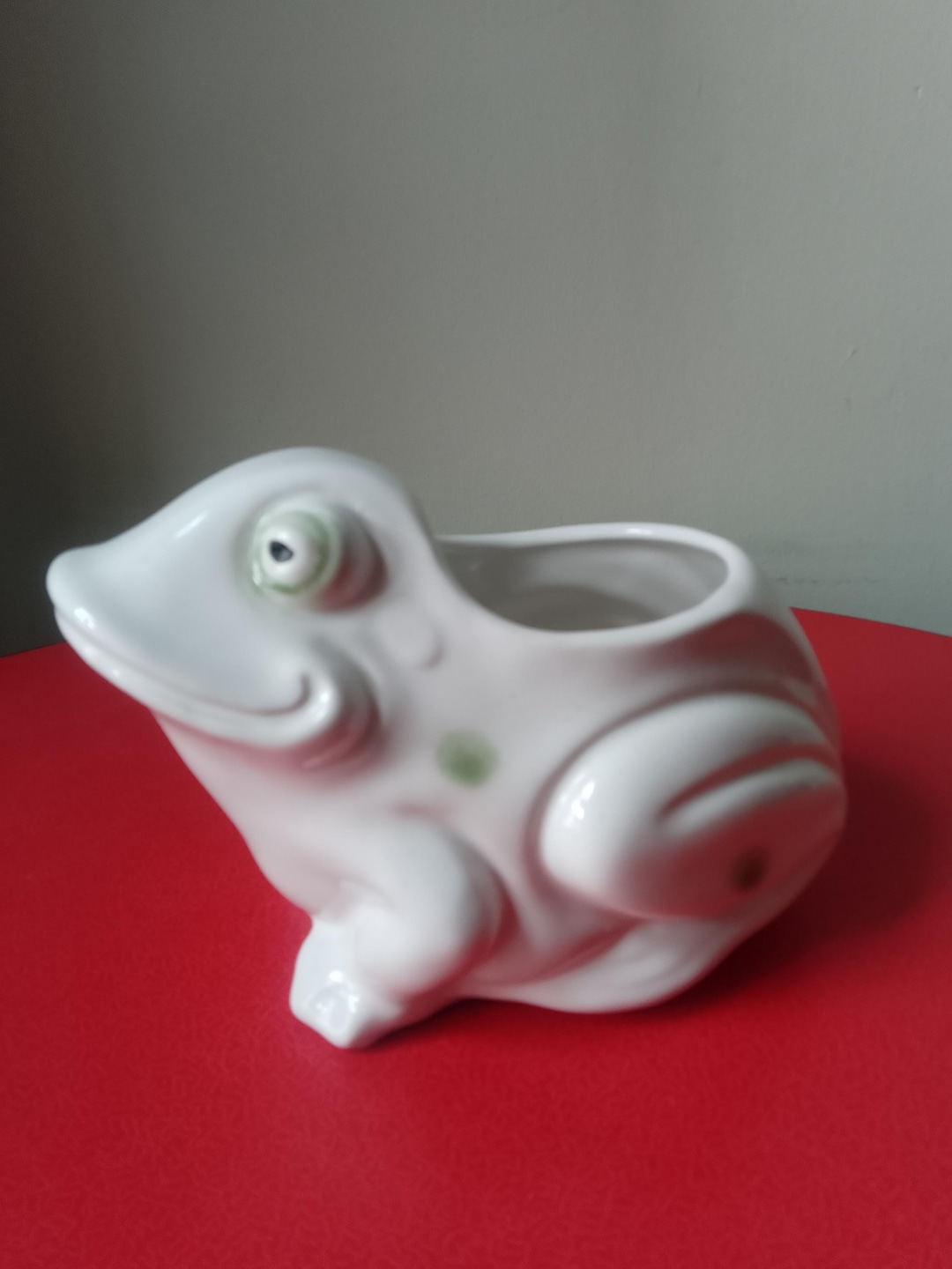 Vintage Frog Plant Pot Ceramic Pottery Frog Planter - Etsy