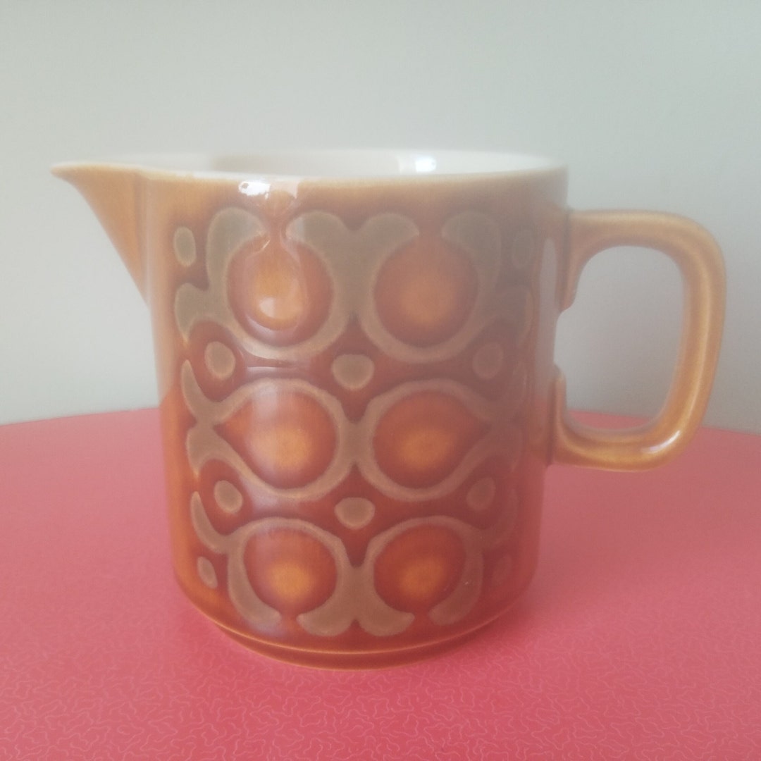 Hornsea Milk Jug Bronte Pattern, 1970's Jug, John Clappison - Etsy UK