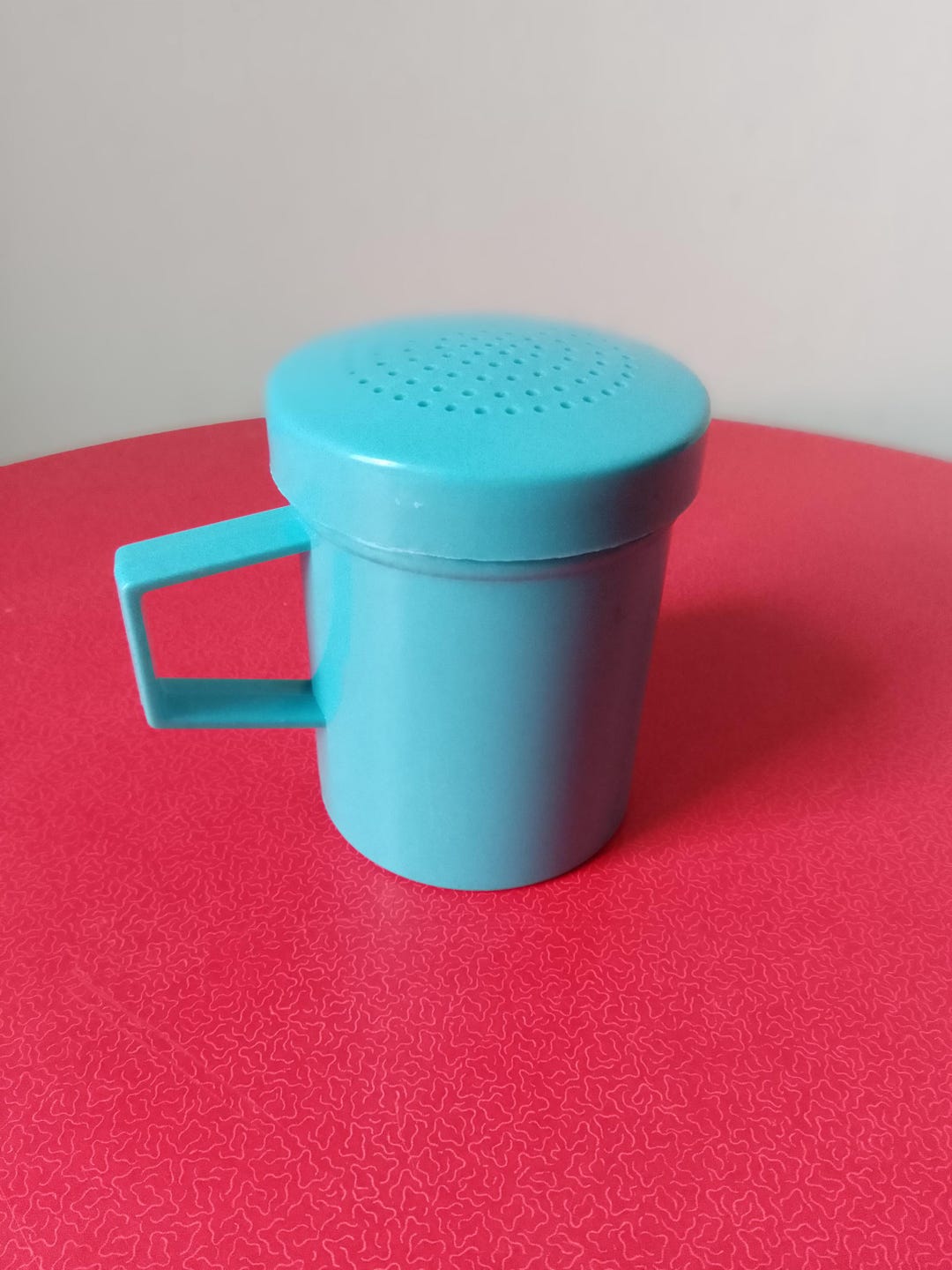 Vintage Plastic Shifter Shaker Blue 70's Plastic Camping Cooking Sugar ...