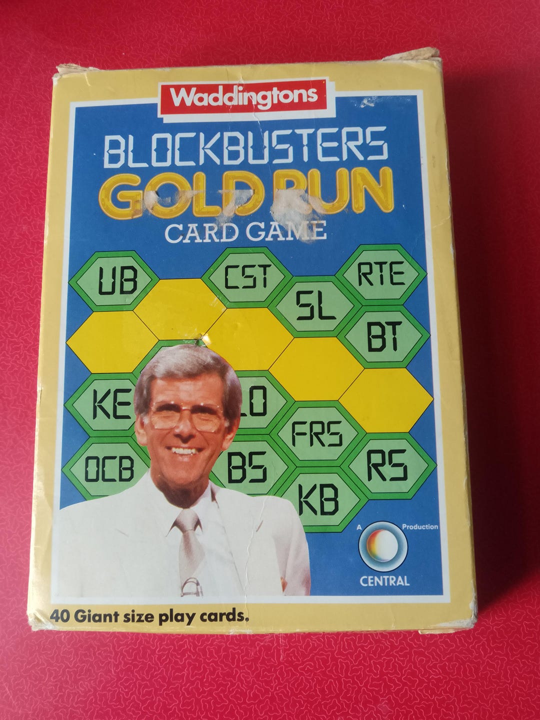 1985 Vintage Blockbuster Gold Run Card Game - Etsy