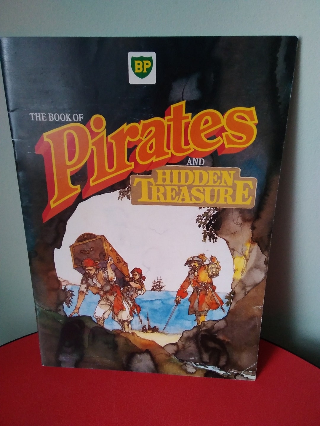 Vintage BP Pirate Hidden Treasure Book Children's Book - Etsy