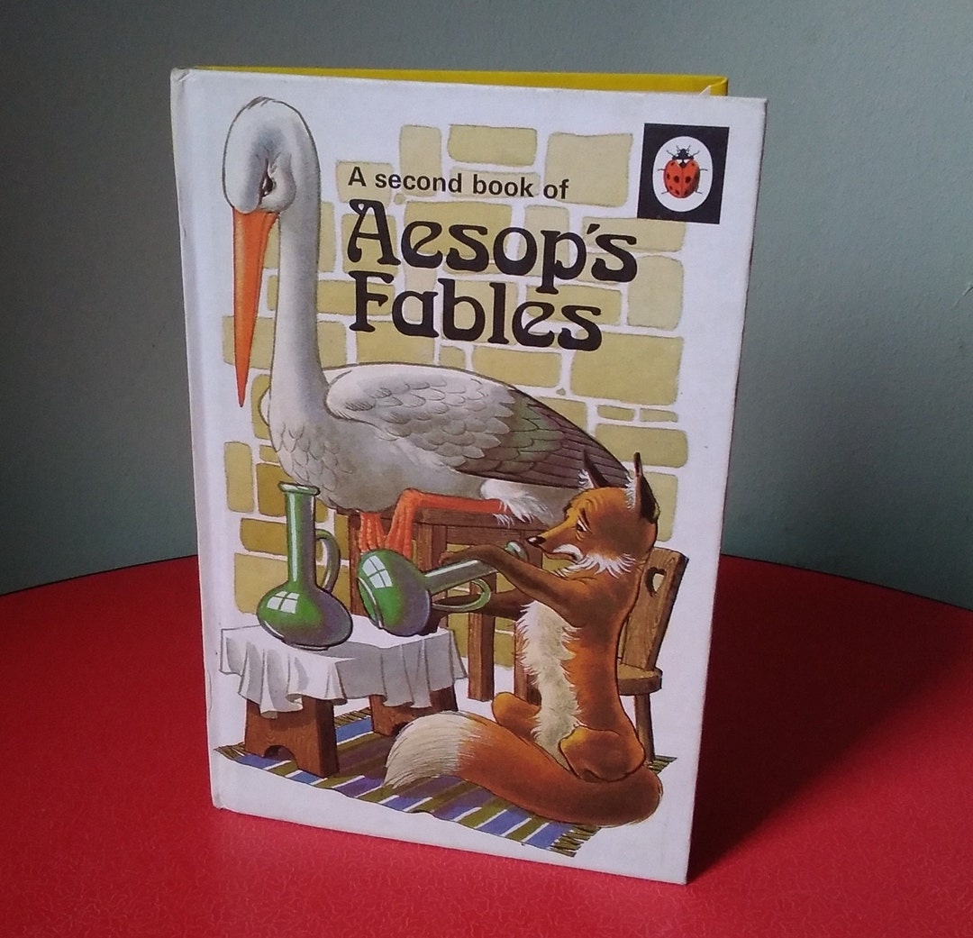 Aesops Fables a Second Book Ladybird Book 1974 Vintage Story Book - Etsy