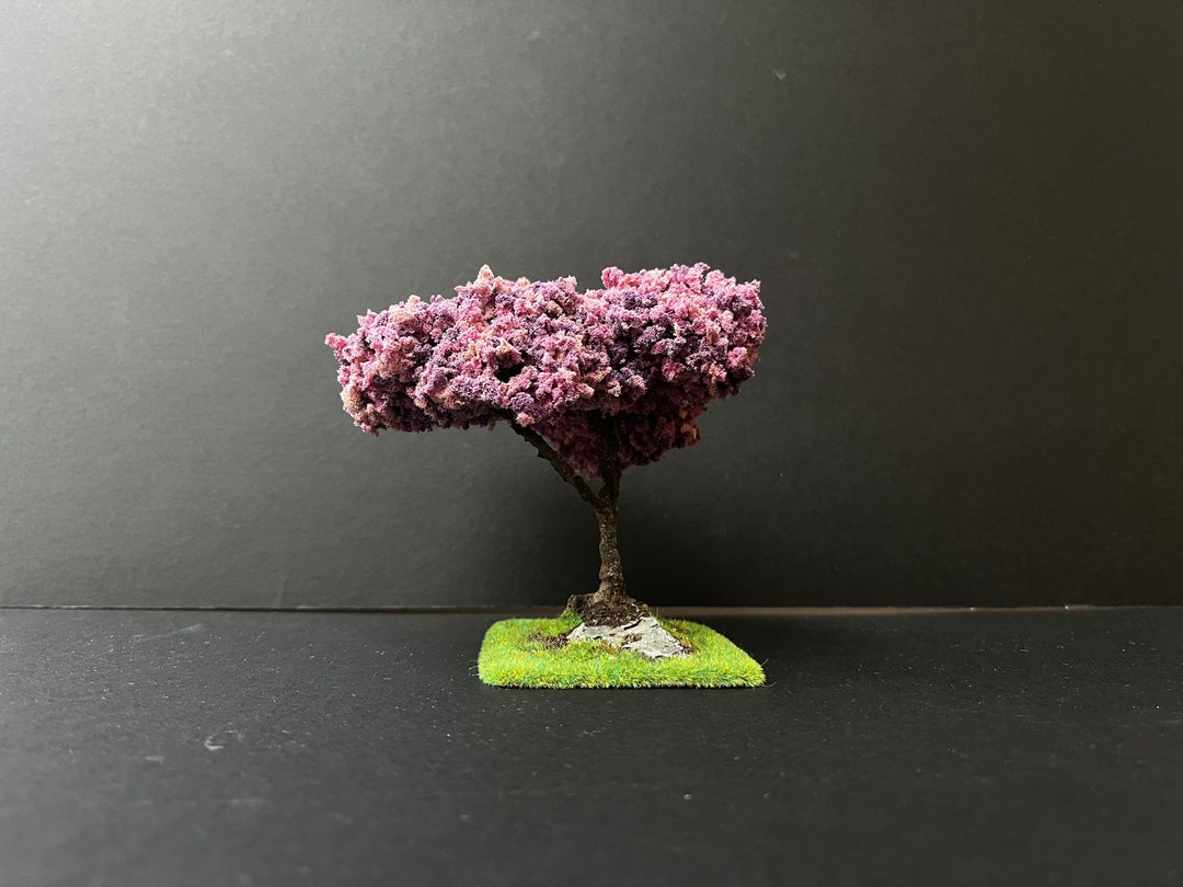 Small 'candy Floss' Tree for 28mm/32mm Table Top Gaming - Etsy