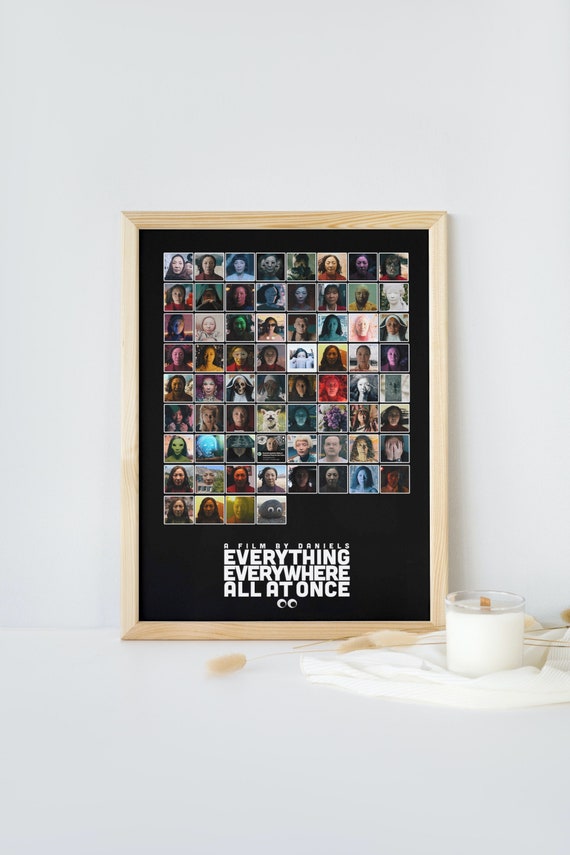 The Many Faces of Evelyn Quan Wang Everything Everywhere All - Etsy UK The Many Faces of Evelyn Quan Wang Everything Everywhere All - Etsy UK