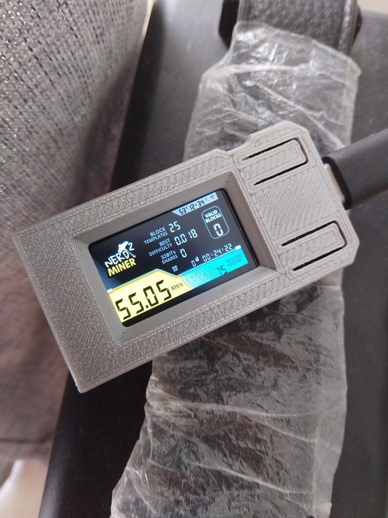 MINERGOTCHI Nerdminer V2 Full Device Easy to Use ESP32 Based Solominer Low Power Device - Etsy