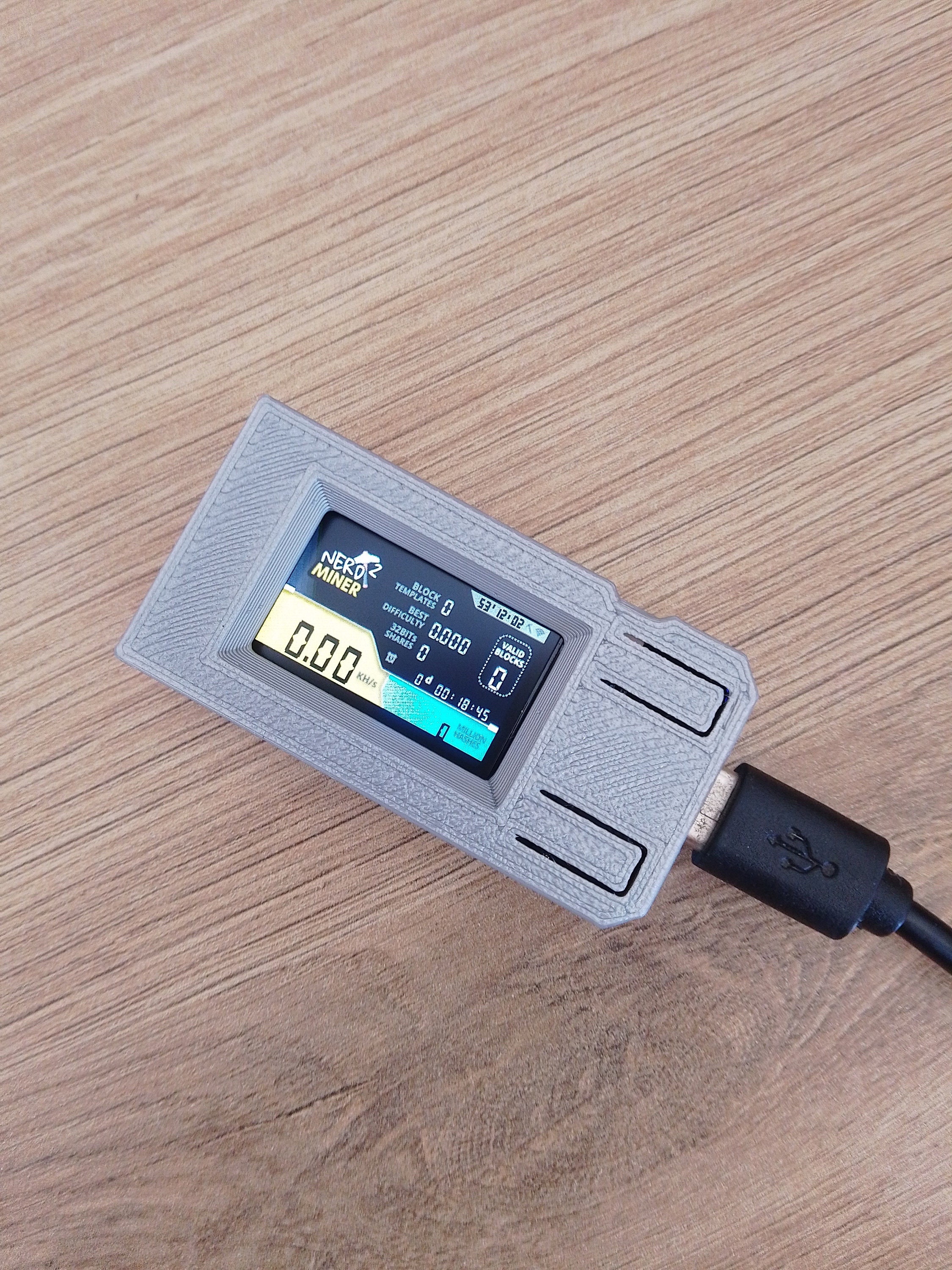 MINERGOTCHI Nerdminer V2 Full Device Easy to Use ESP32 Based Solominer Low Power Device - Etsy